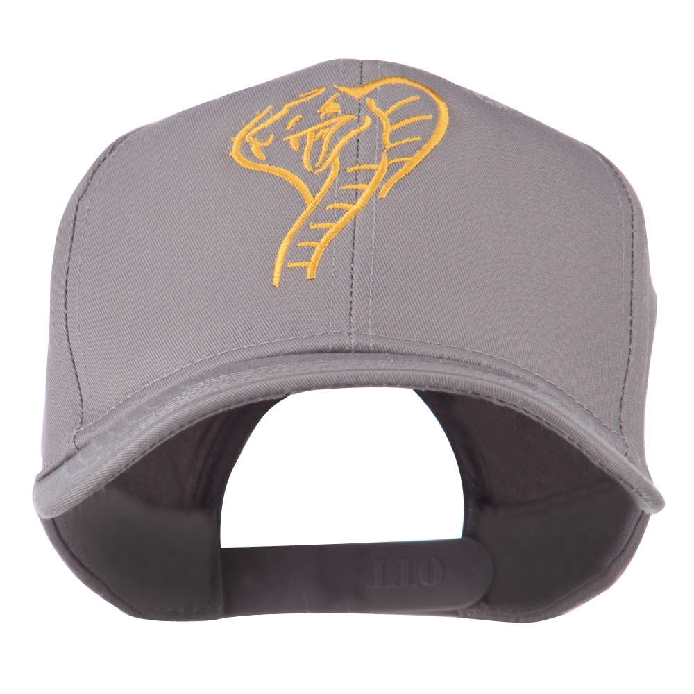 Cobra Embroidered Cap - Grey OSFM - Walmart.com