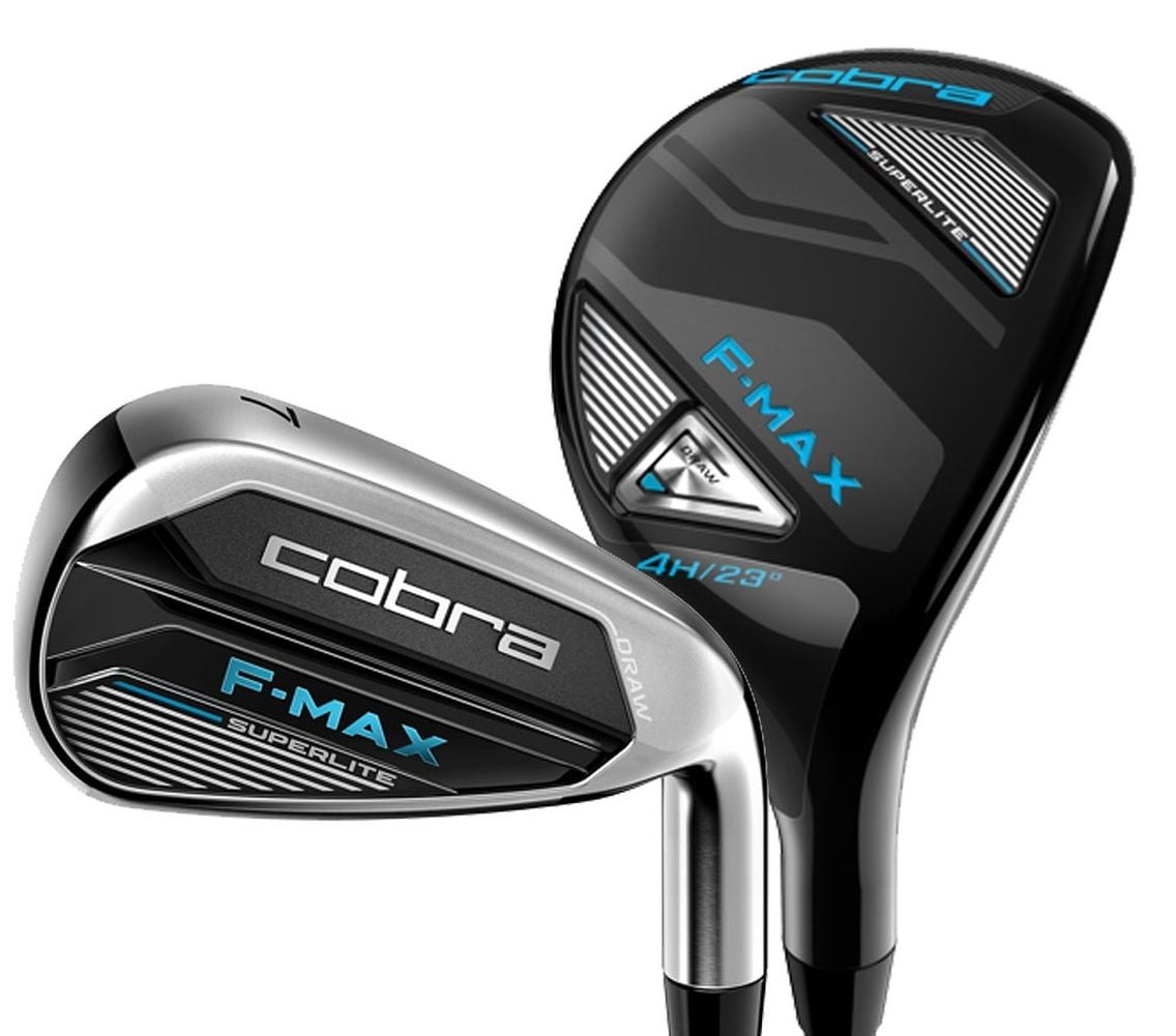 Cobra F-Max Superlite Ladies Combo Iron Set 5-6H+7-PW+SW (Graphite) NEW ...