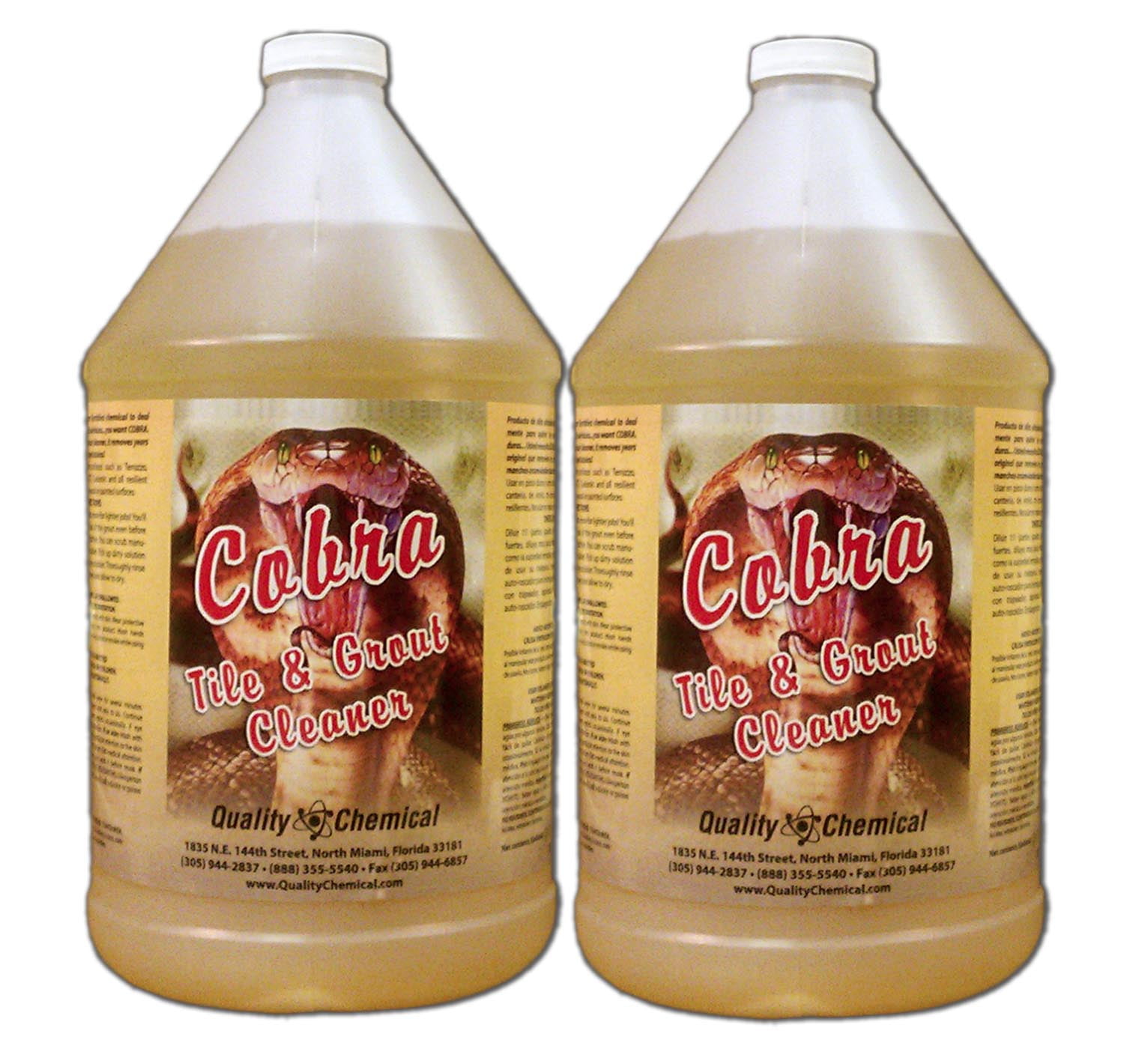 Cobra Floor Tile & Grout Cleaner - 2 gallon case - Walmart.com