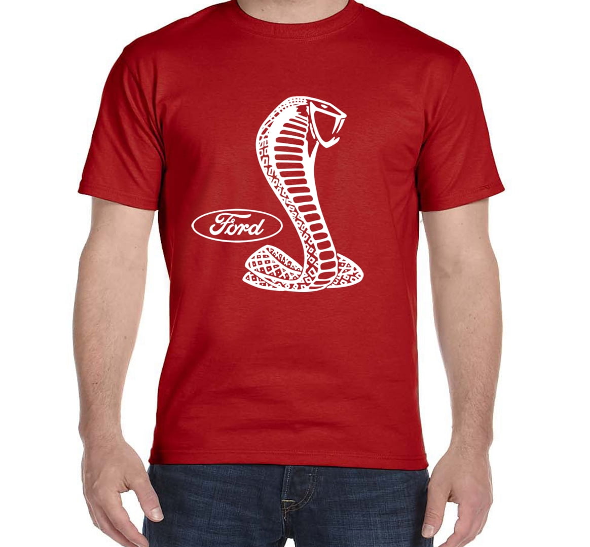 Cobra Ford Mustang T-shirt Mens Graphic Tees Clothing Apparel - Walmart.com