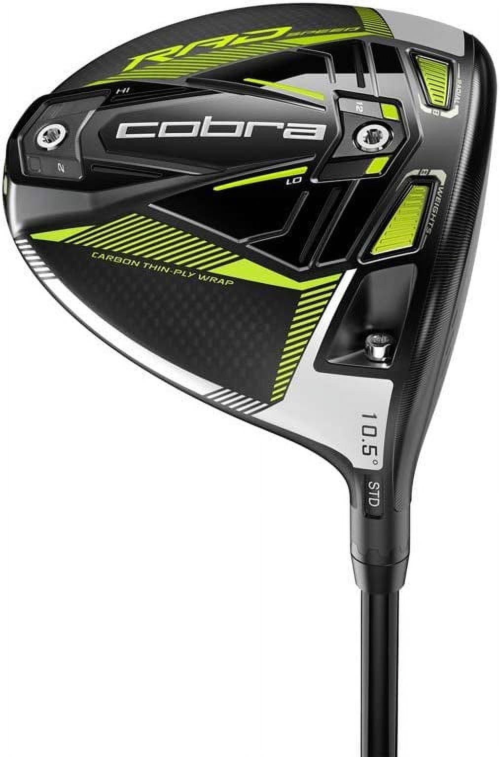 Cobra Golf 2021 Men's Radspeed Driver Matte Black-Turbo Yellow Right ...