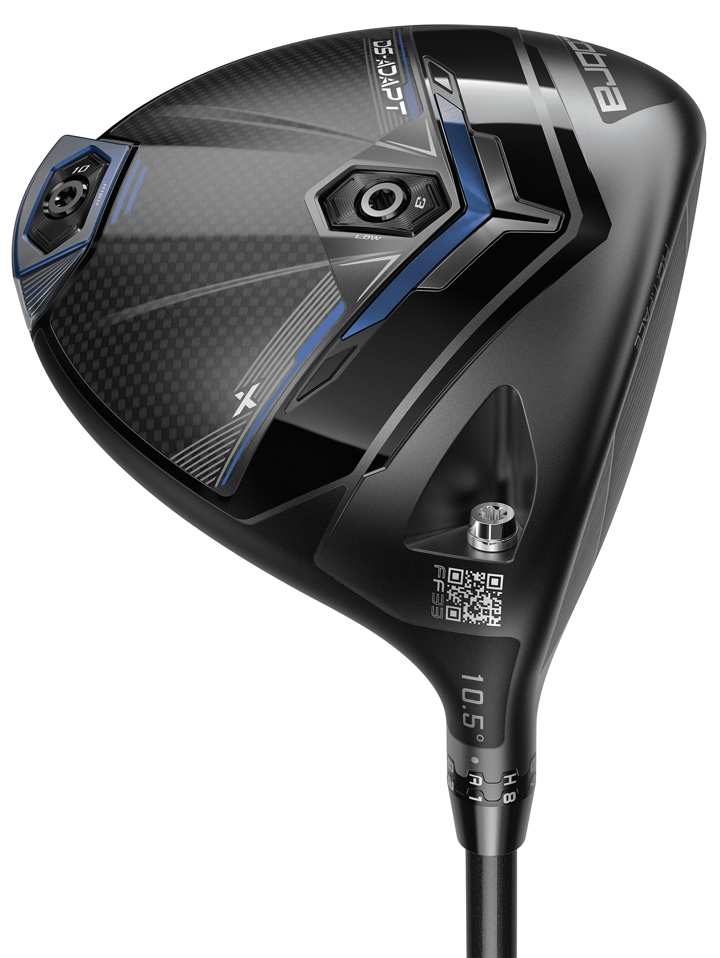 Cobra Golf Club DS ADAPT X 9* Driver Stiff Project X Denali Black 60 ...