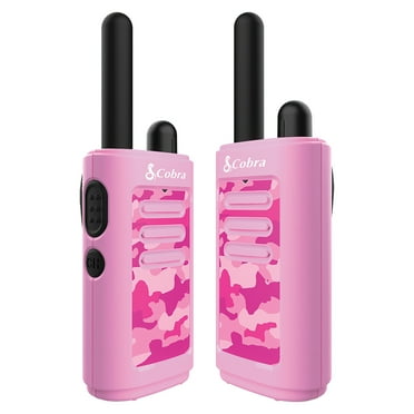 Cobra CX131A Long Range Distance 18-Mile 2-Way Walkie Talkies with NOAA ...