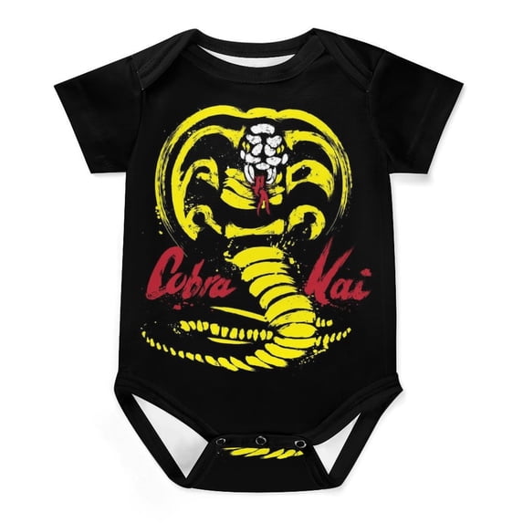 Cobra Kai Baby Boy Girl Short Sleeve Romper Clothes Bodysuit Baby ...