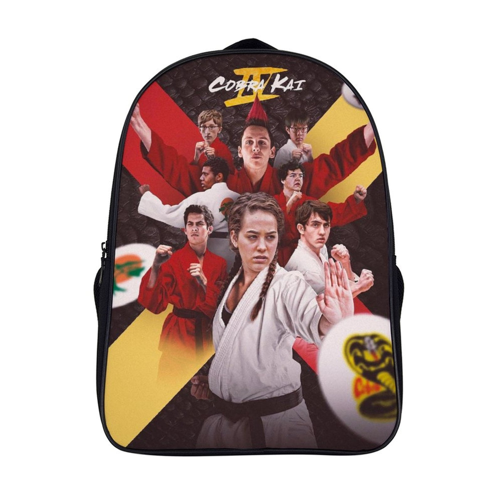 Cobra Kai Backpack 16 Inch Book Bags Casual Daypack for Travel Work ...