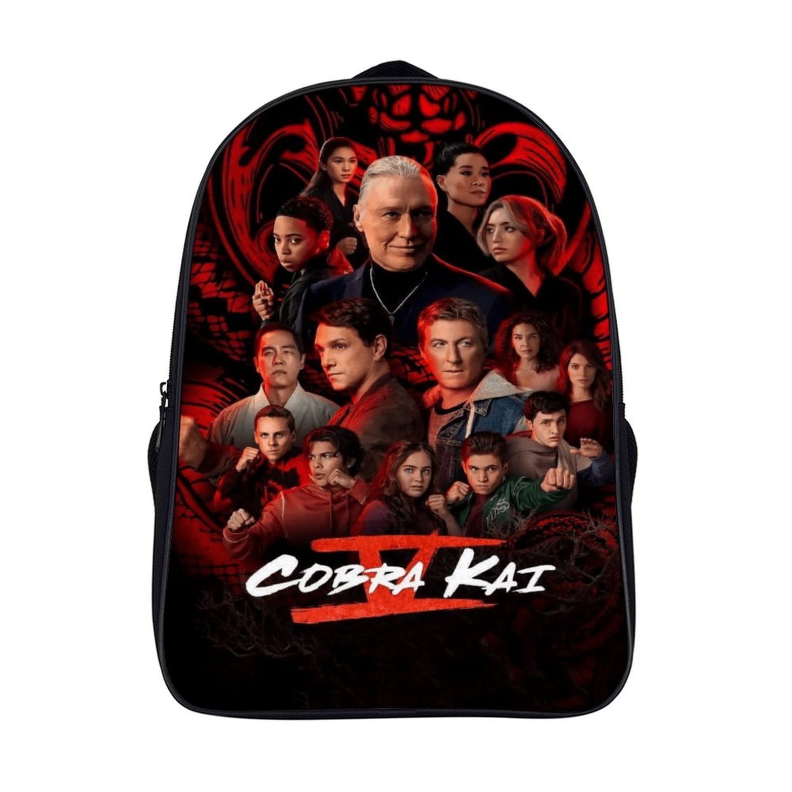 Cobra Kai Backpack 16 Inch Book Bags Casual Daypack for Travel Work ...
