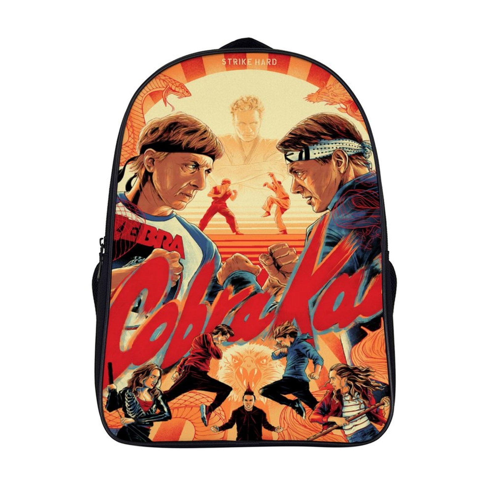 Cobra Kai Backpack 16 Inch Book Bags Casual Daypack for Travel Work ...