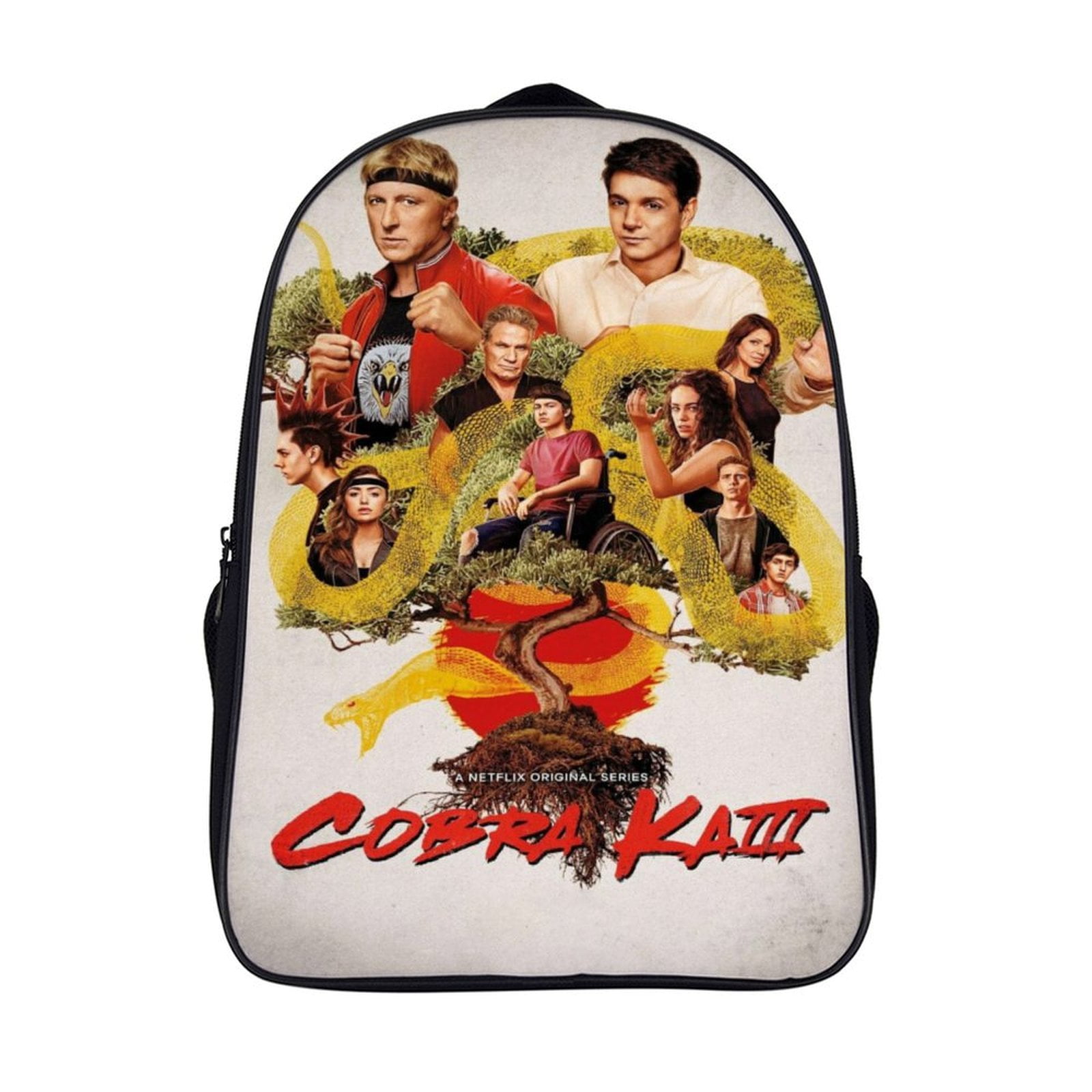Cobra Kai Backpack 16 Inch Book Bags Casual Daypack for Travel Work ...