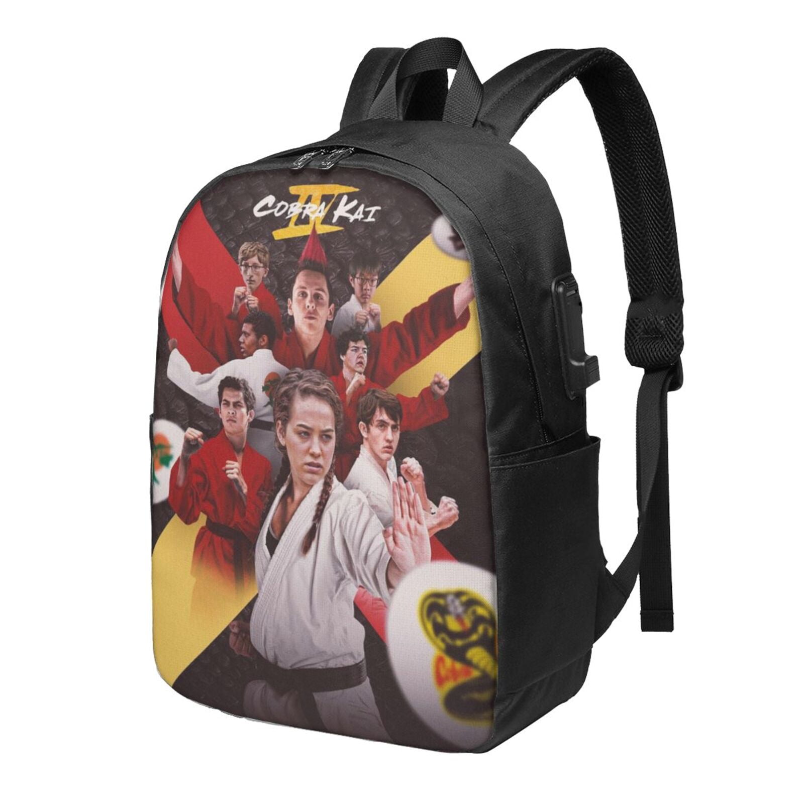 Cobra Kai Backpack Book Bags Casual Daypack For Travel Work Office ...