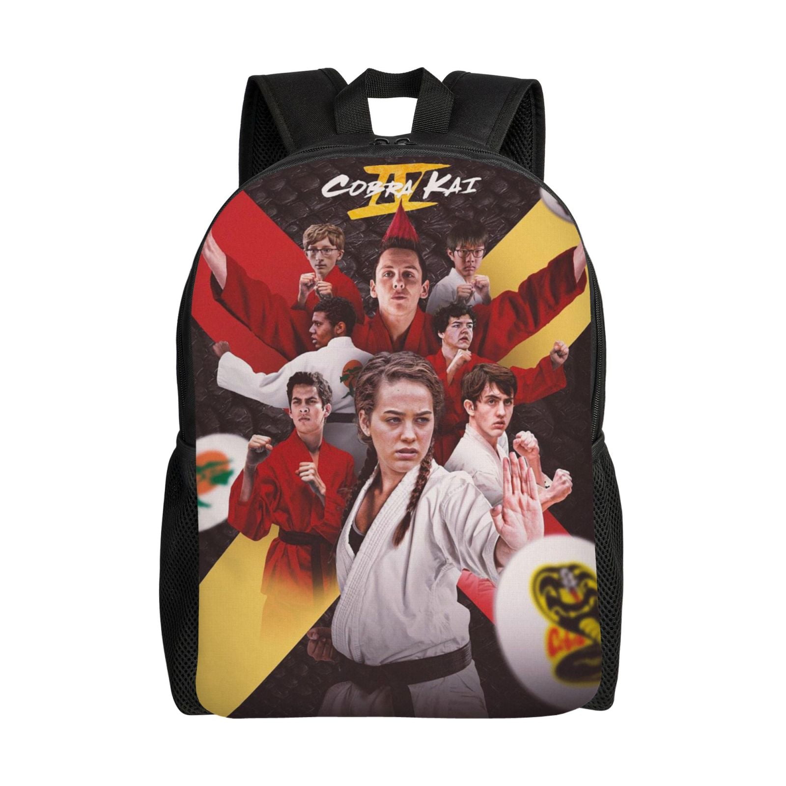 Cobra Kai Backpack Book Bags Casual Daypack For Travel Work Office ...