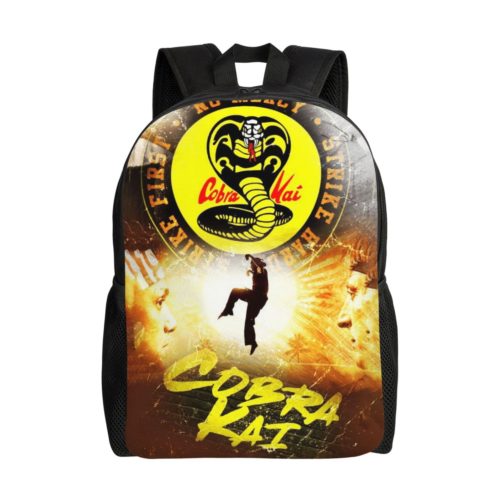 Cobra Kai Backpac Cute Multifunction Backpac Lightweight Sports Travel ...