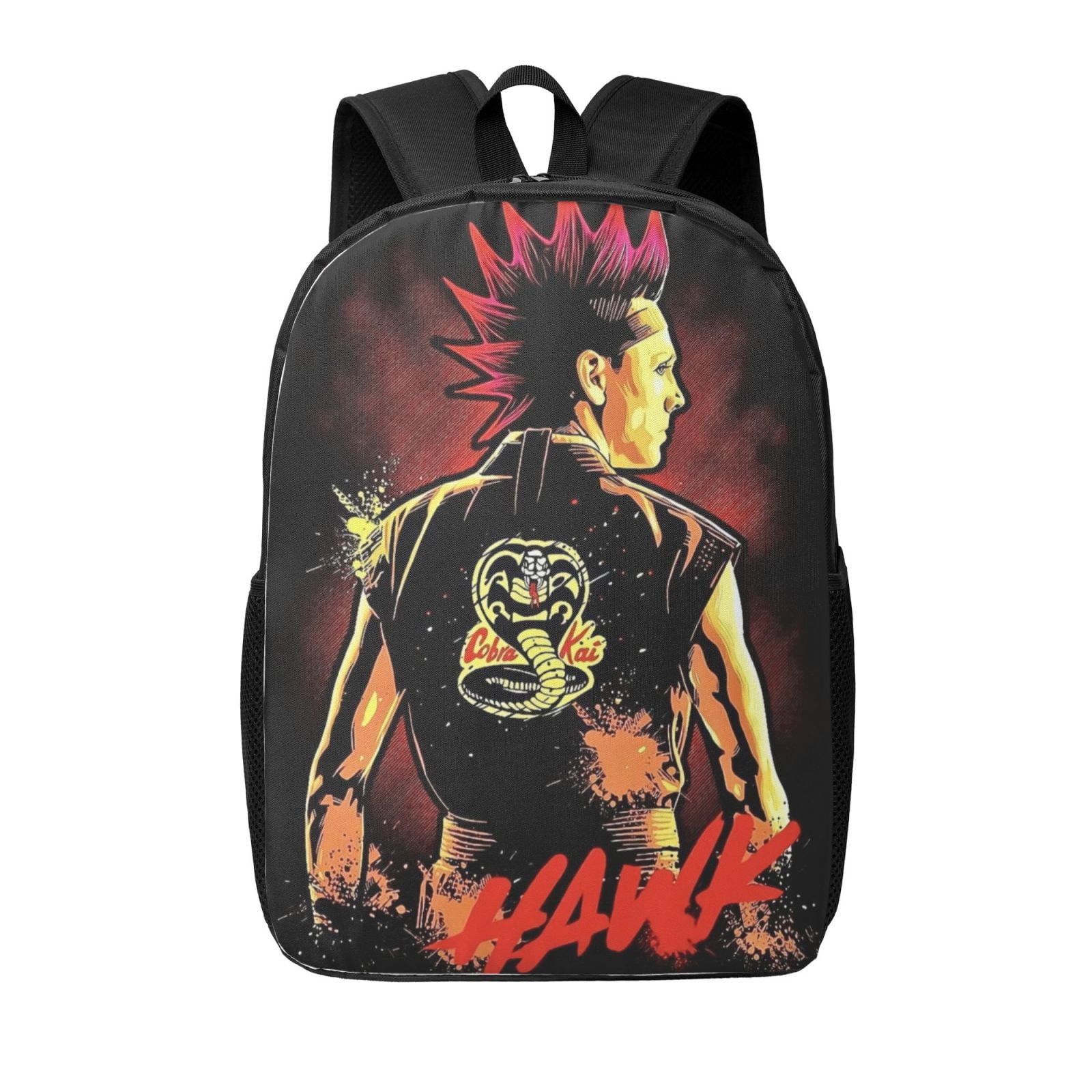 Cobra Kai Backpack Cute Pattern College Laptop Schoolbag 17 Inch Large ...