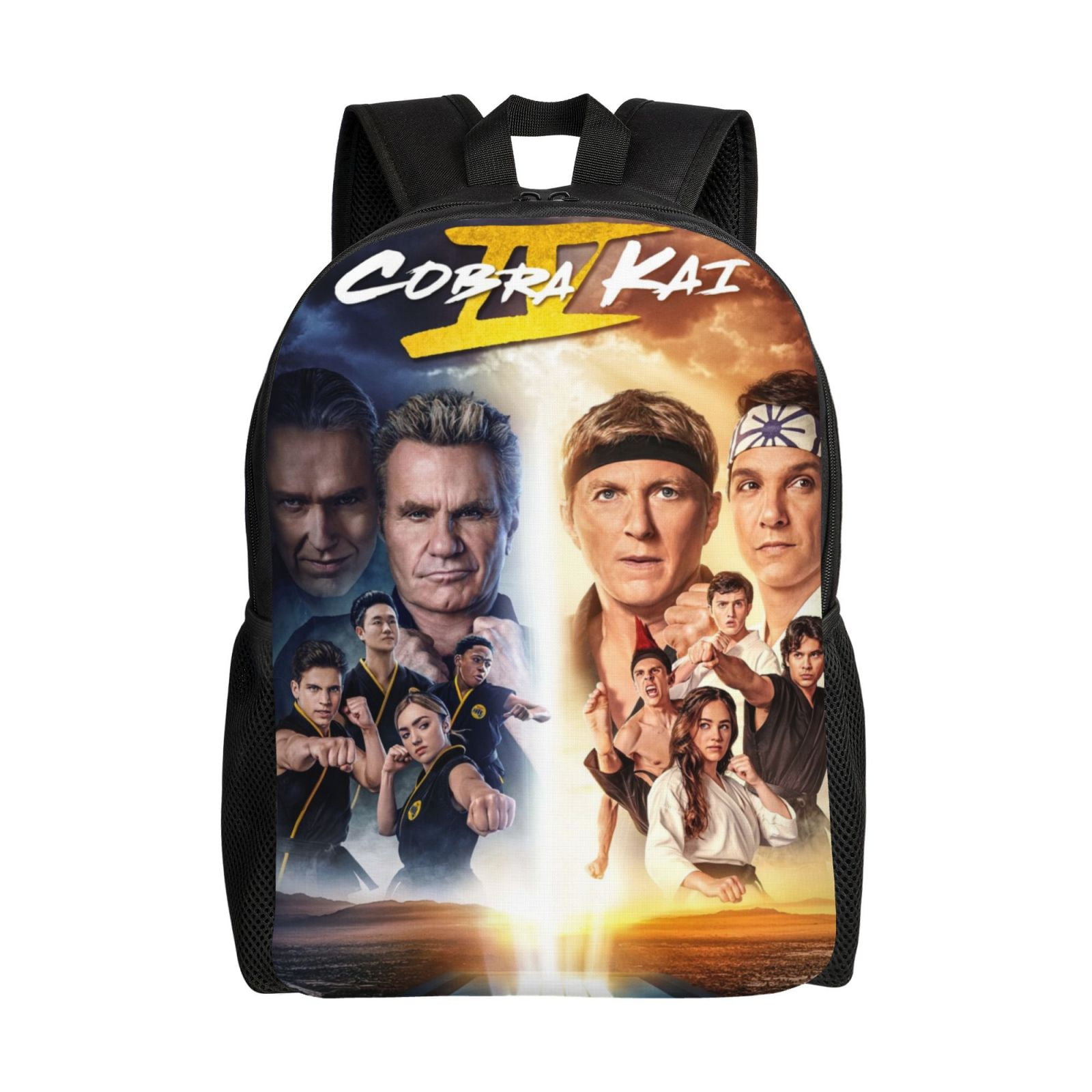 Cobra Kai Backpack Lightweight Daypack Unisex Laptop Bag Student Schoolbag Satchel Bookbag ...