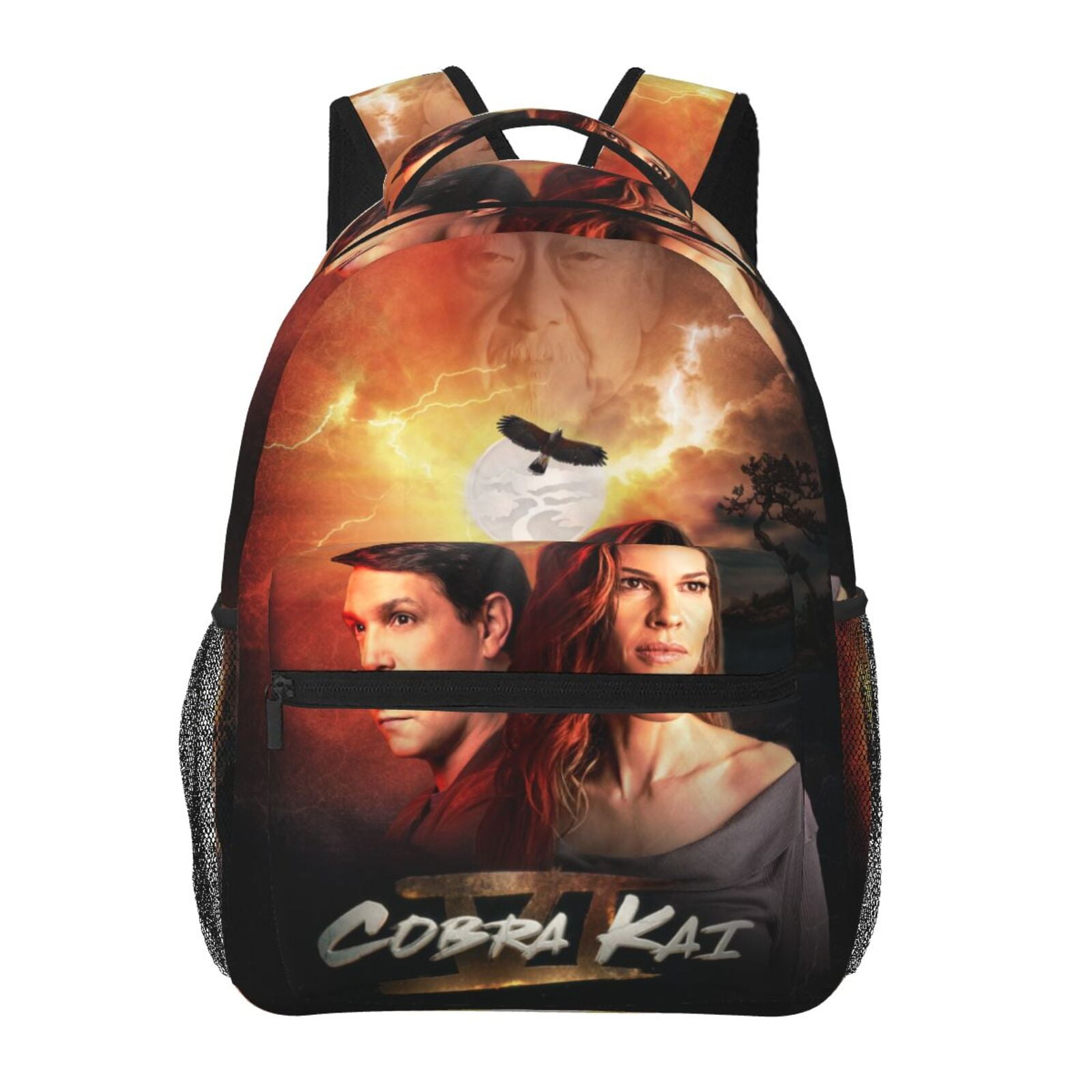 Cobra Kai Backpacks Lightweight Bookbags Casual Daypack For Travel Hiking Work - Walmart.com