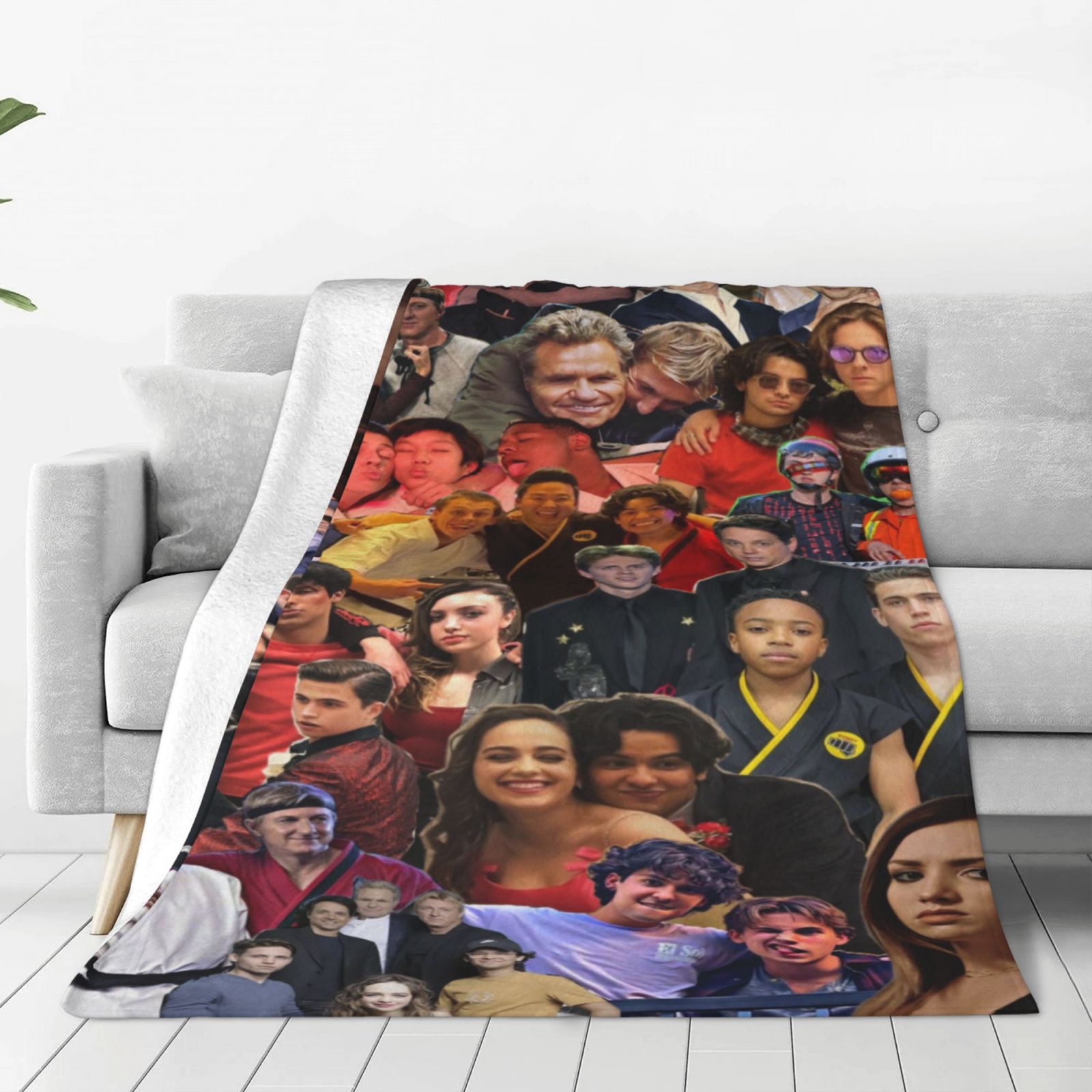 Cobra Kai Blanket Anime Soft Micro Fleece Blanket All Season ...