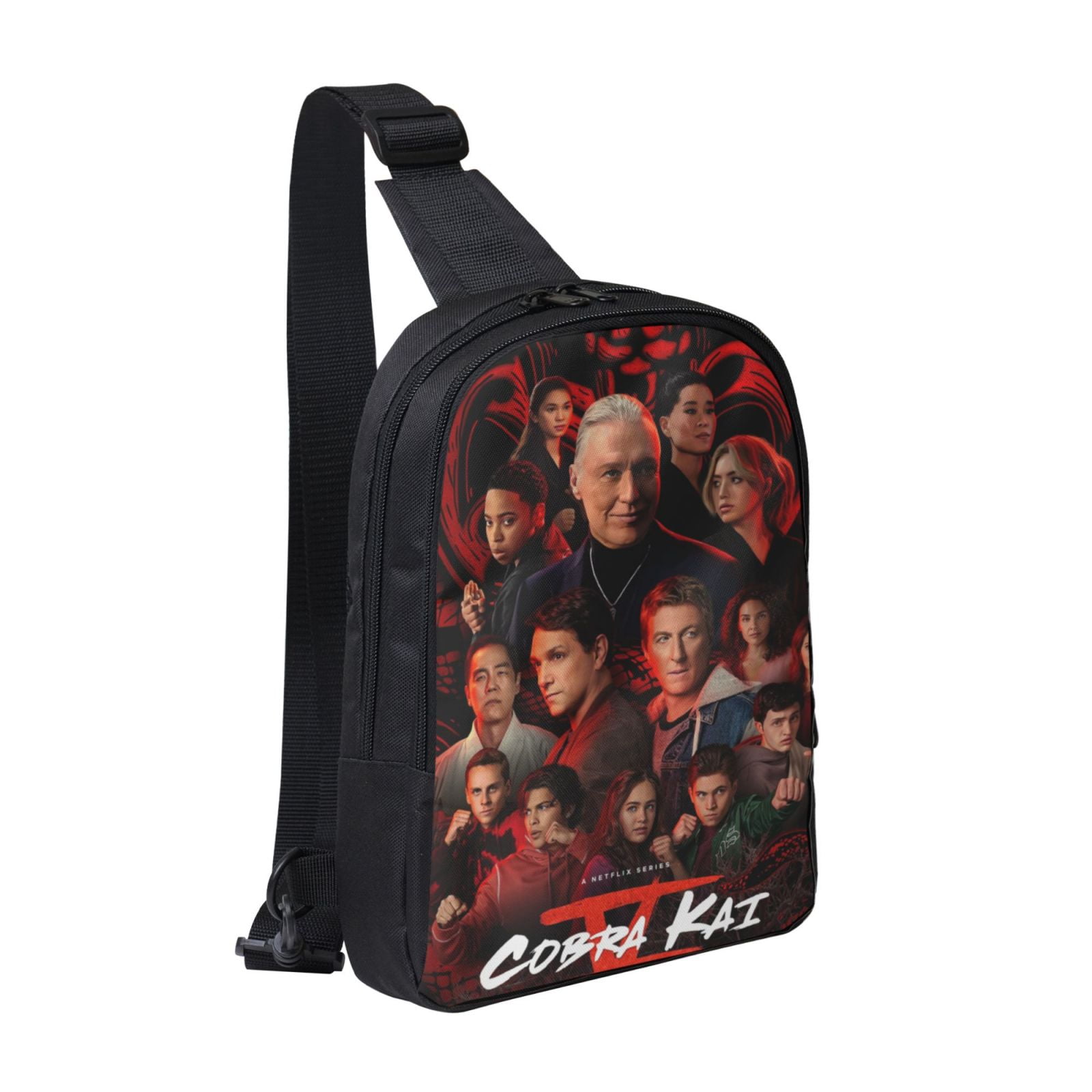 Cobra Kai Chest Bags For Women Men Teen Sling Bag Crossbody Backpack 2 ...