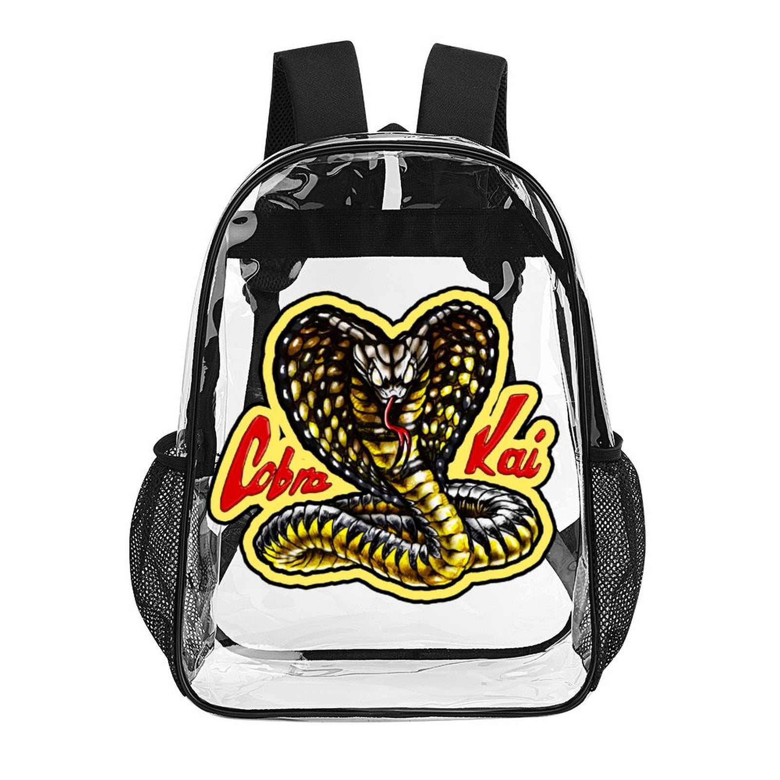 Cobra Kai Clear Backpack Heavy Duty Transparent Backpack See Through ...