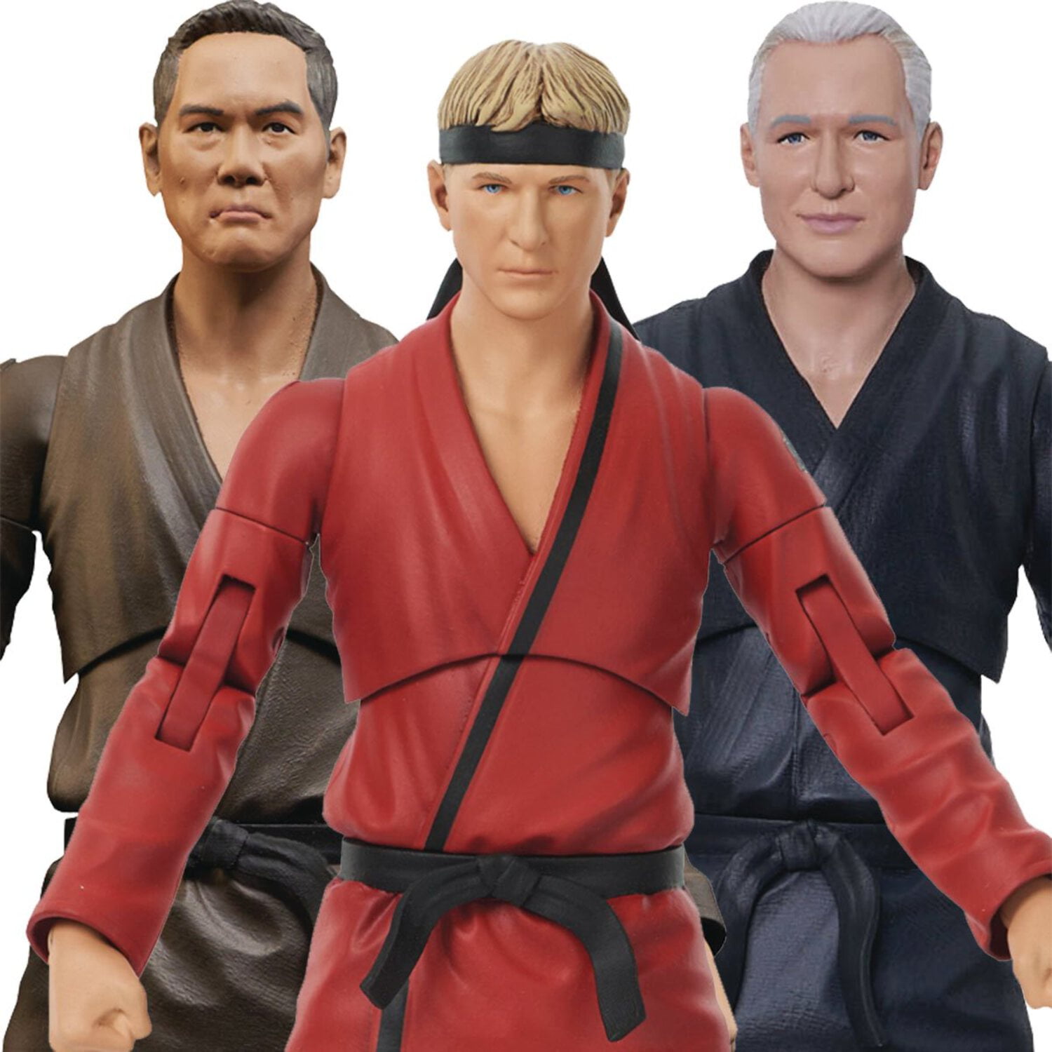 Diamond Select Toys Cobra Kai Series 2 Action Figures, Chozen, Terry ...