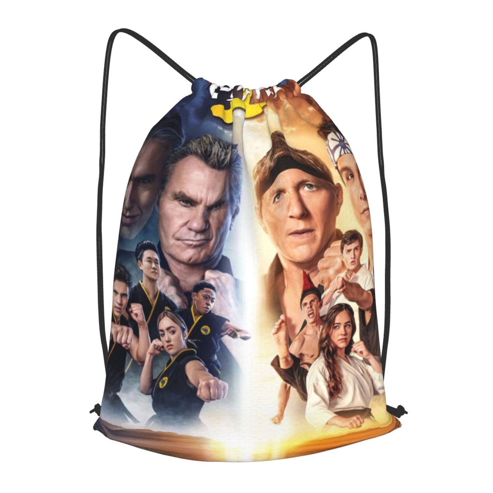 Cobra Kai Drawstring Bags Strap Pack Outdoor Gym Sport String Bag ...