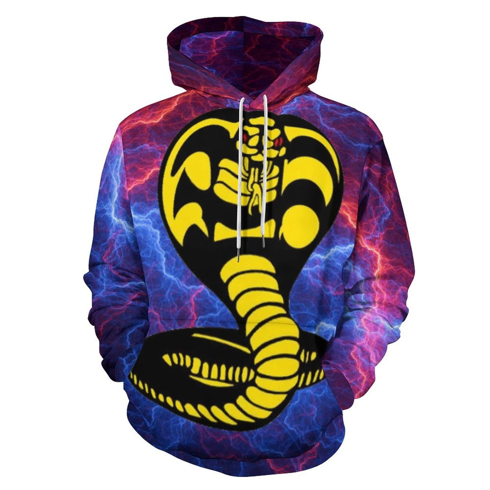 Cobra Kai Hoodie for Men Women, Unisex 3D Print Pullover Hooded With ...