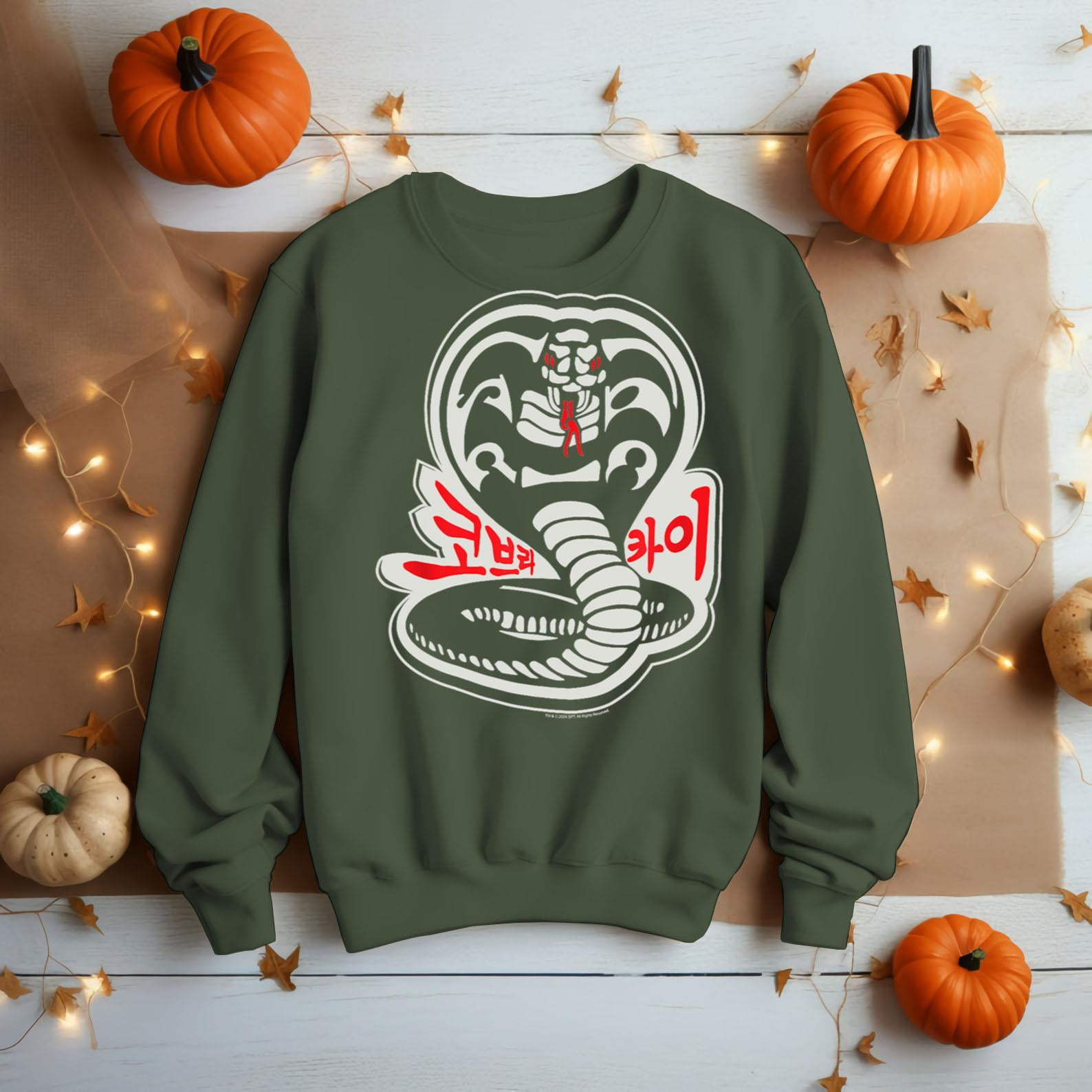 Cobra Kai Karate Dojo South Korea Snake Logo Sekai Taikai T-shirt - Walmart.com