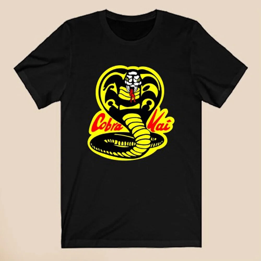 Cobra Kai Karate Kid No Mercy Men'S Black T-Shirt Size S-3Xl - Walmart.com
