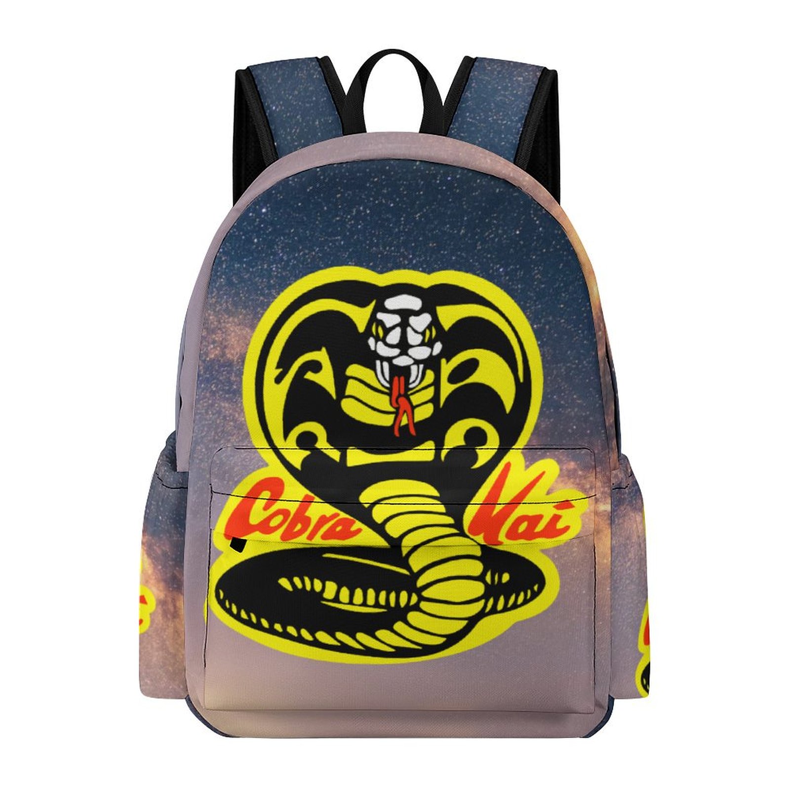 Cobra Kai Logo Adjustable Backpack Student School Bag Bookbag Laptop ...