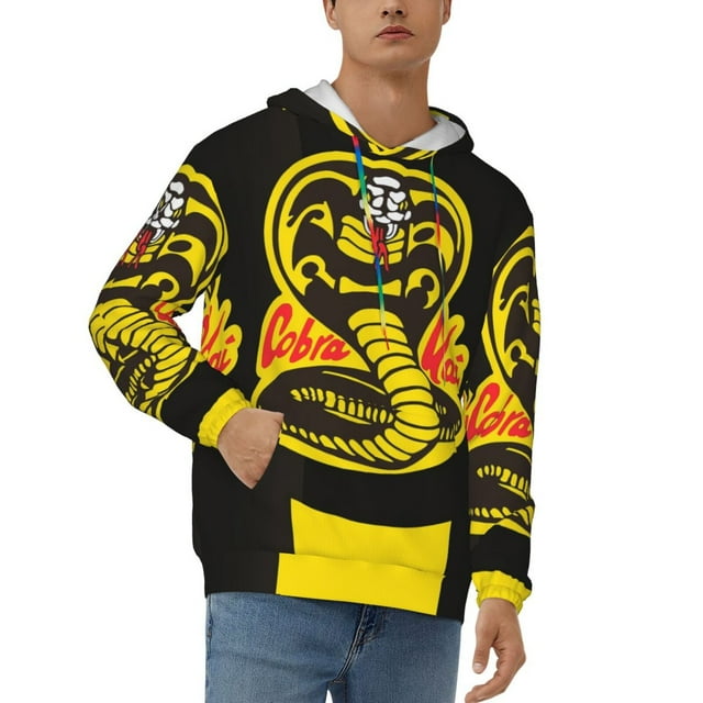 Cobra Kai Men's Hoodie Novelty Pattern Adult Hooded Sweatshirts Casual Unisex Pullover for Women ...