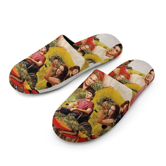 Cobra Kai Mens Cozy Slippers Warm Soft Plush Slipper Slip-on House ...