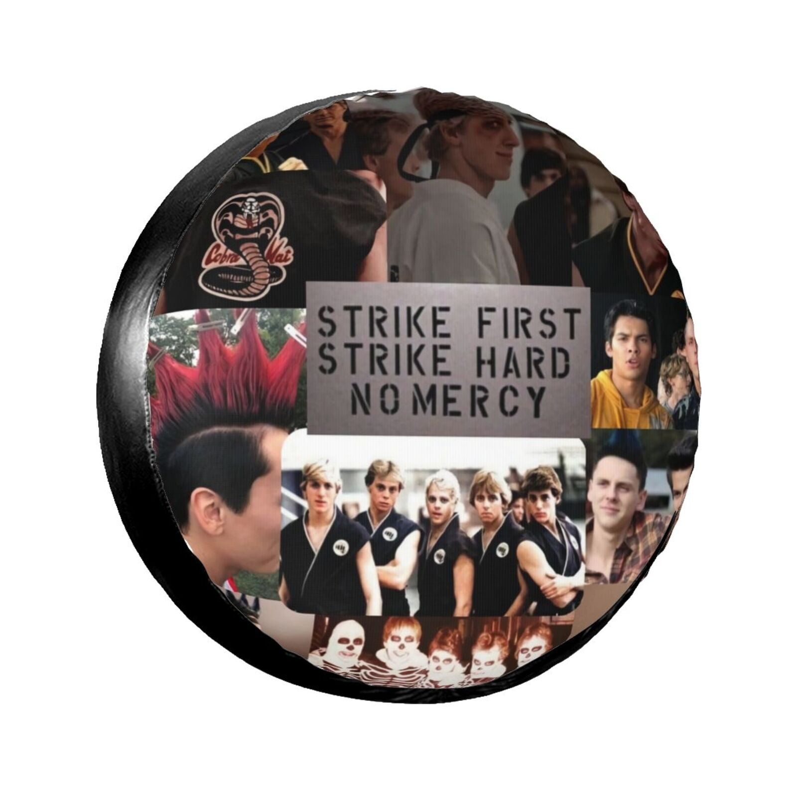 Cobra Kai Spare Tire Cover, Weatherproof Dust-Proof Universal Wheel ...