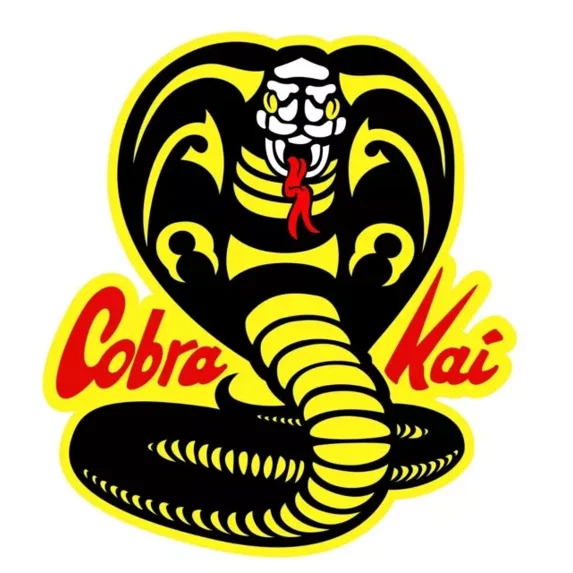 Cobra Kai Sticker Logo Karate Kid Phone Decal Water Bottle Stickers Car ...