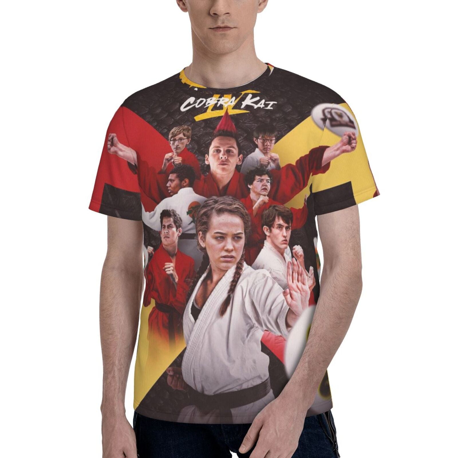 Cobra Kai T-Shirts 3d Printed Short Sleeve Tee Shirt For Men - Walmart.com