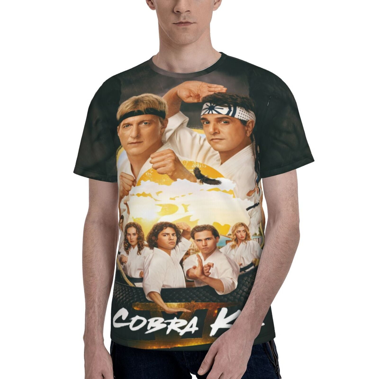 Cobra Kai T-Shirts 3d Printed Short Sleeve Tee Shirt For Men - Walmart.com