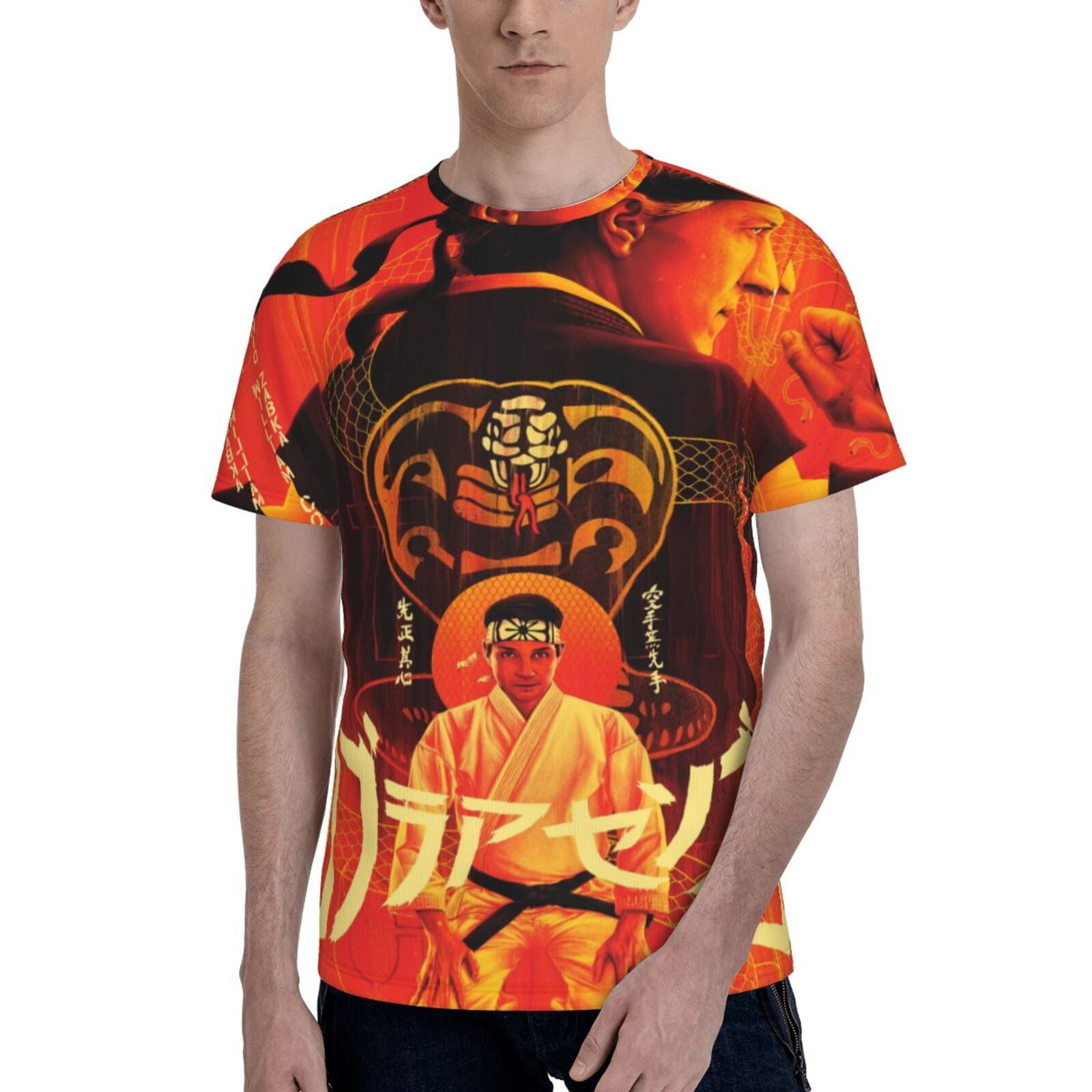 Cobra Kai T-Shirts 3d Printed Short Sleeve Tee Shirt For Men - Walmart.com