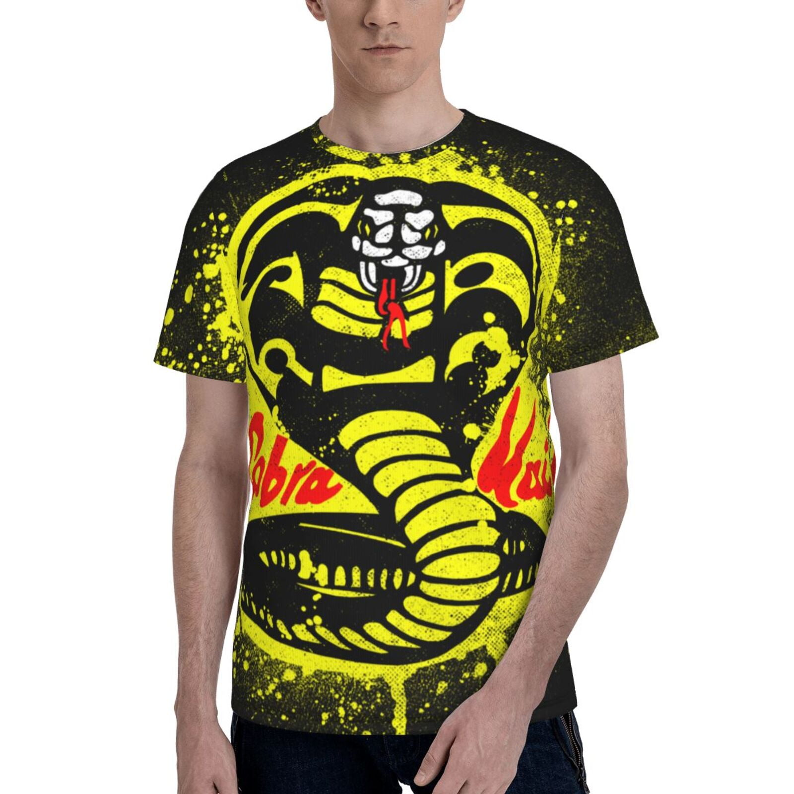 Cobra Kai T-Shirts 3d Printed Short Sleeve Tee Shirt For Men - Walmart.com