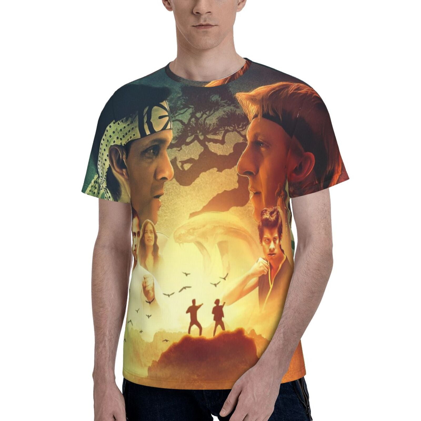 Cobra Kai T-Shirts 3d Printed Short Sleeve Tee Shirt For Men - Walmart.com