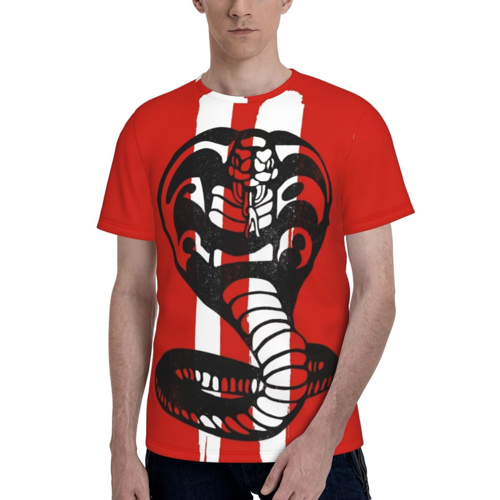 Cobra Kai T-Shirts 3d Printed Short Sleeve Tee Shirt For Men - Walmart.com