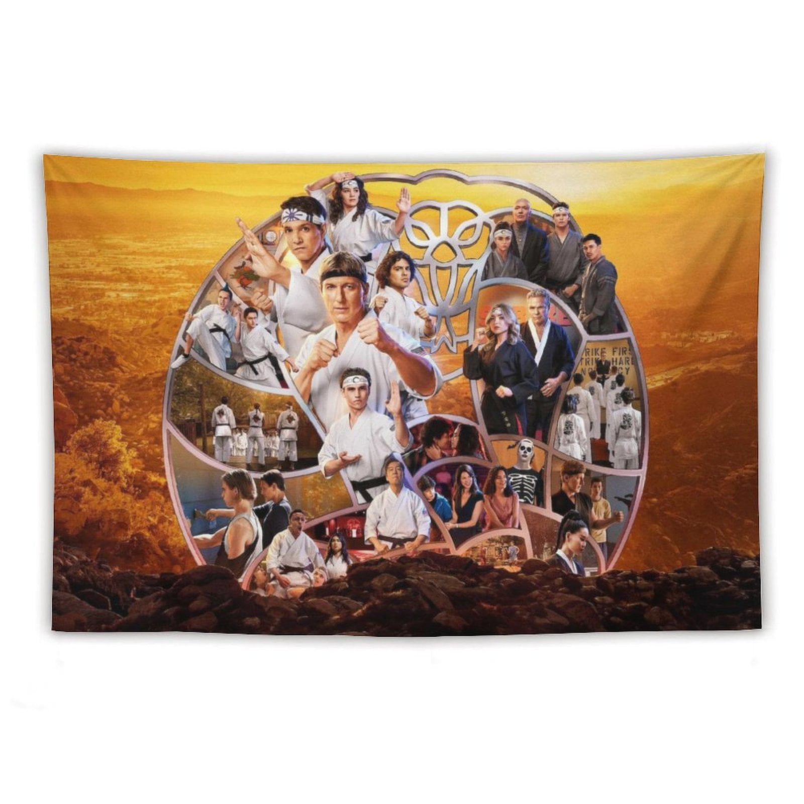 Cobra Kai Tapestry Luxury Wall Hanging Tapestries Gift Aisle Mural ...