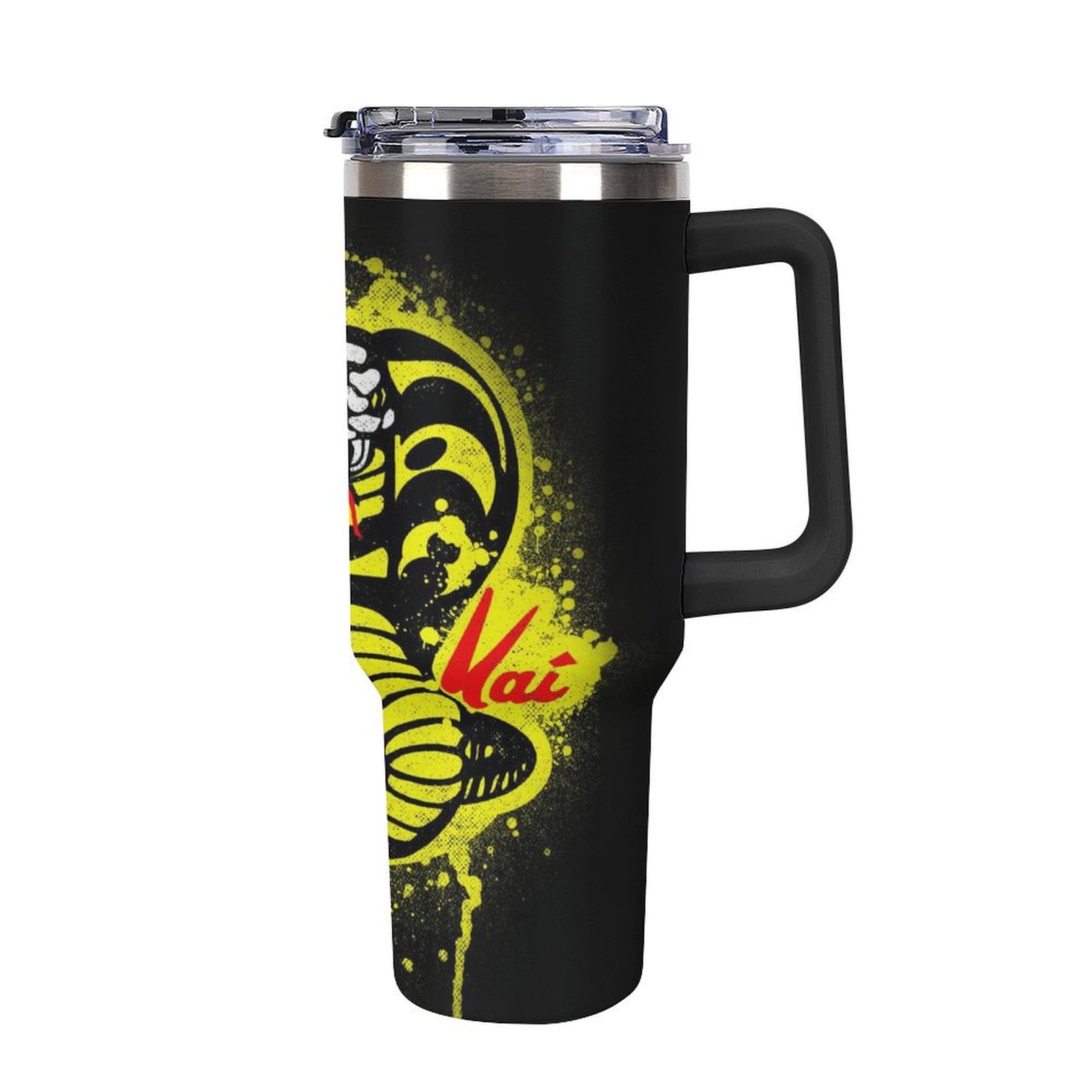 Cobra K-a Tumbler with Handle and Straw Lid Insulated Tumbler Stainless ...