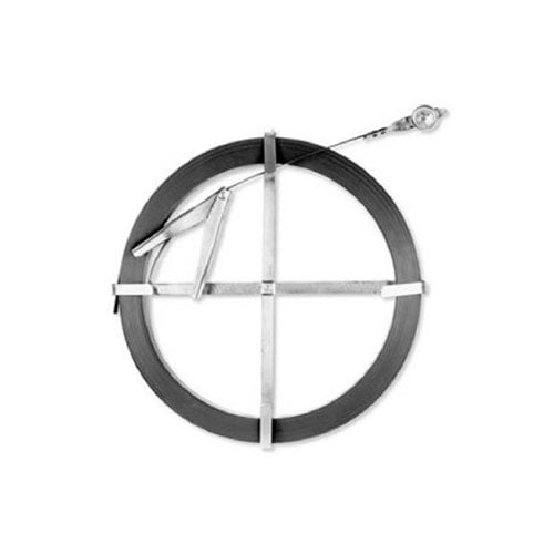 Cobra Plumbing 50250 1/2" X 1/16" X 25' Flat Sewer Rod - Walmart.com