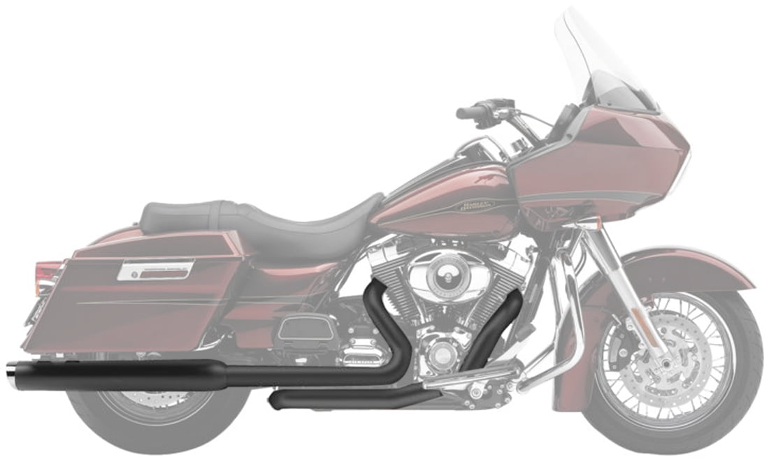 Cobra Powerport Head Pipes Raven Black (6254RB) - Walmart.com