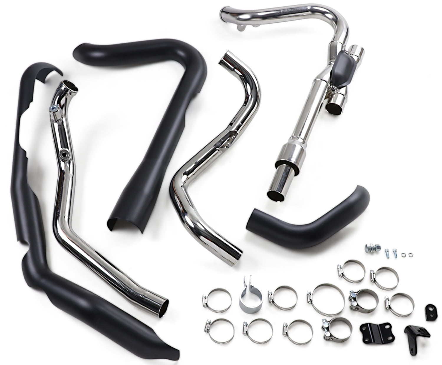 Cobra Powerport Raven Black Headpipes (6255DBRB) - Walmart.com