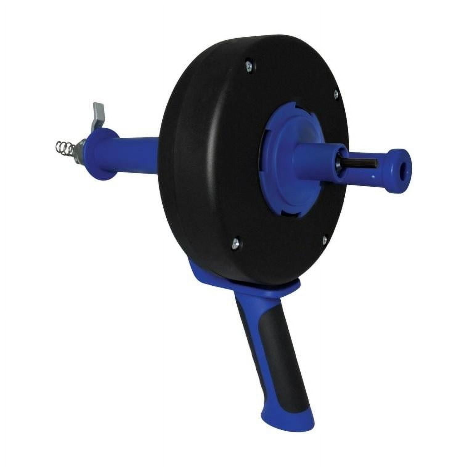Cobra Products 1/4" x 25' Pistol Grip Power Drain Auger, High Impact ...