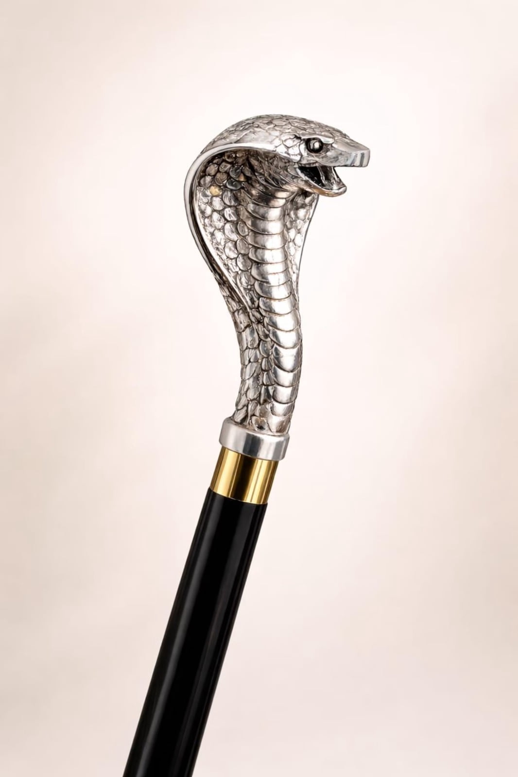 Cobra Snake Head Walking Stick | Handmade Exotic Serpent Walking Cane ...