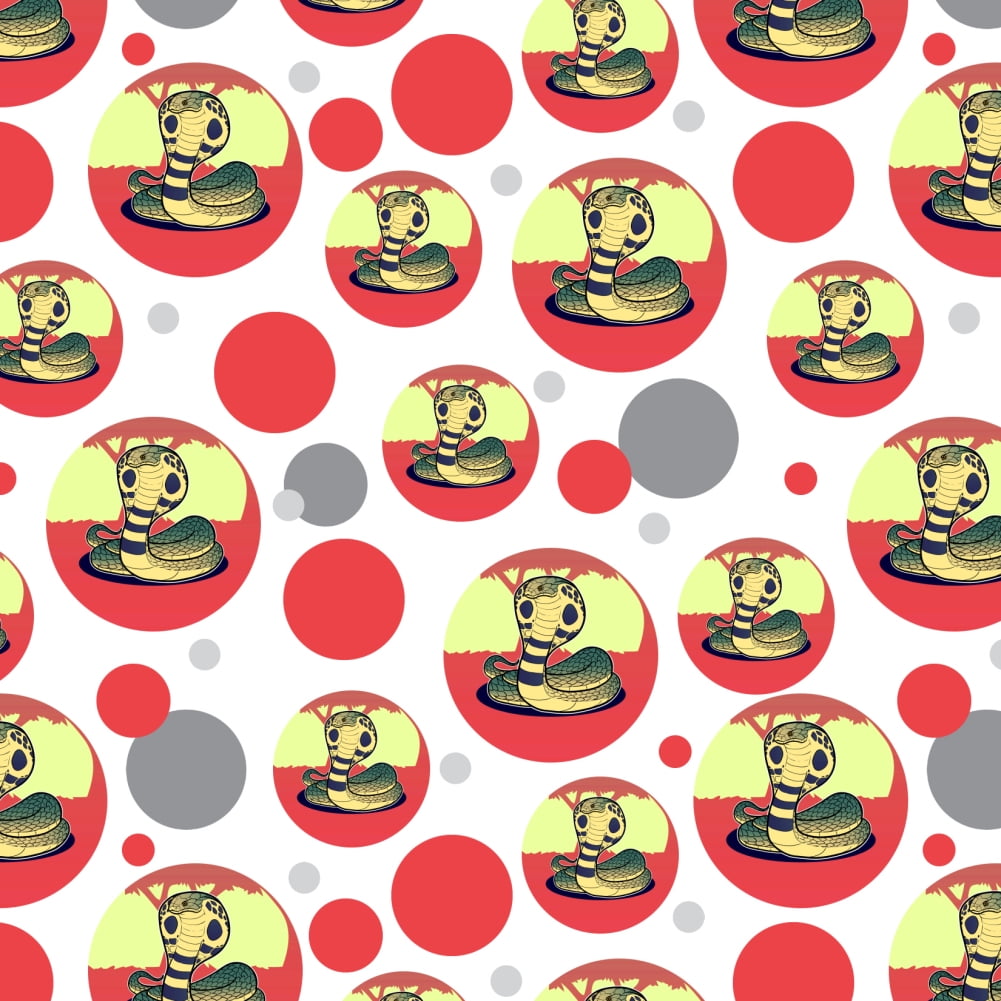 Cobra Snake Premium Gift Wrap Wrapping Paper Roll - Walmart.com