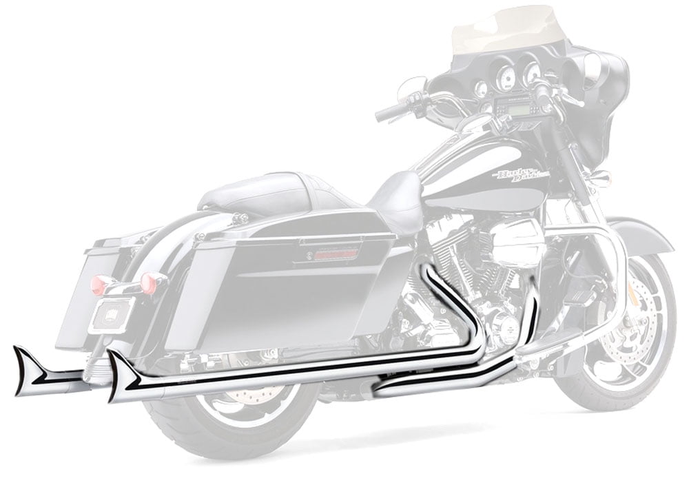 Cobra Speedster Dual Chrome Fishtail Tip Exhaust System (6974) - Walmart.com