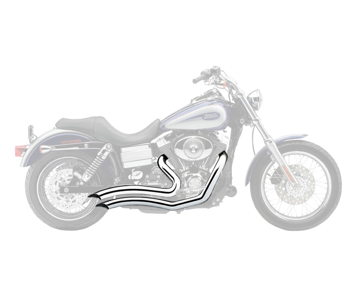 Cobra Speedster Short Swept Chrome Exhaust System (6226) - Walmart.com