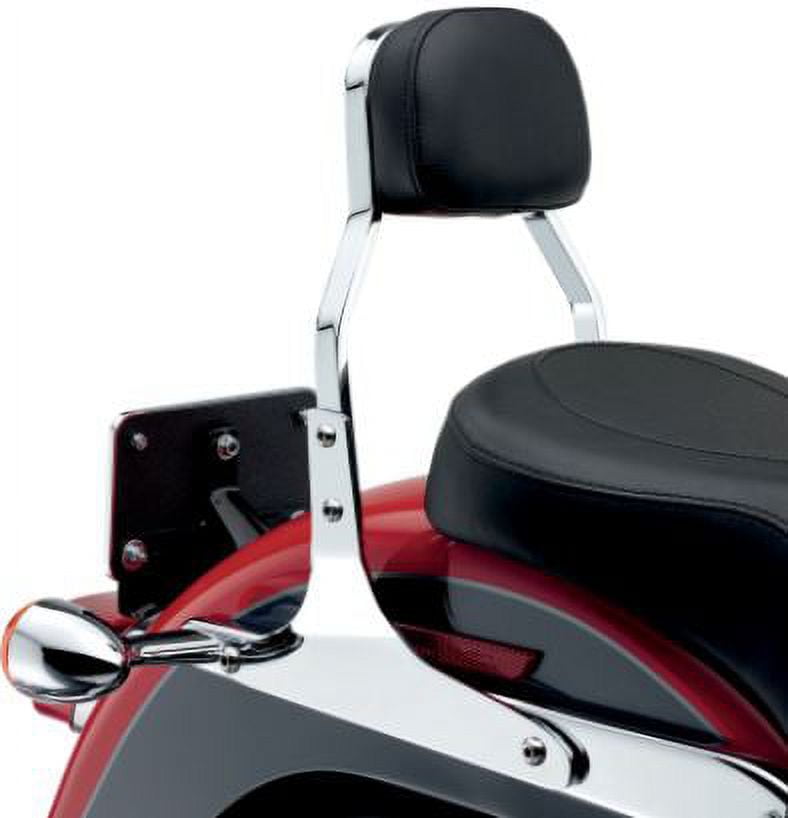 Cobra Square Mini 11" Chrome Sissy Bar Passenger Backrest (602-1103 ...