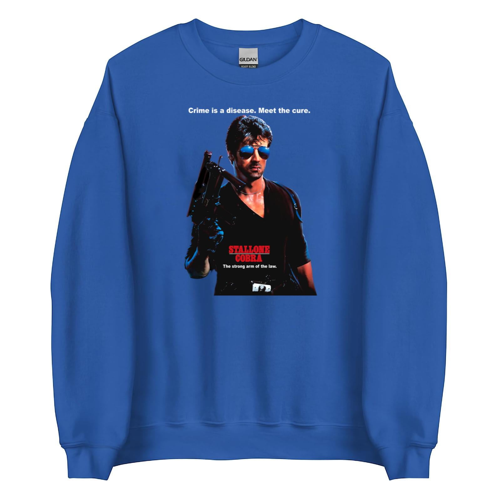 Cobra Stallone 80's Action Movie T Shirt-TH29813 - Walmart.com