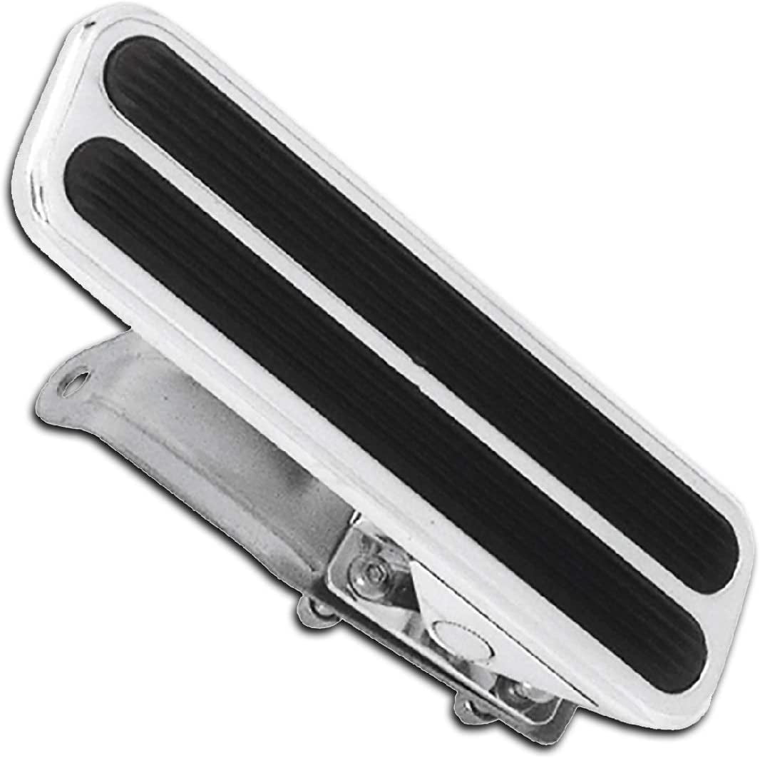 Cobra-Tek Chrome Aluminum Floor Mount Street Rod Throttle Gas Pedal ...